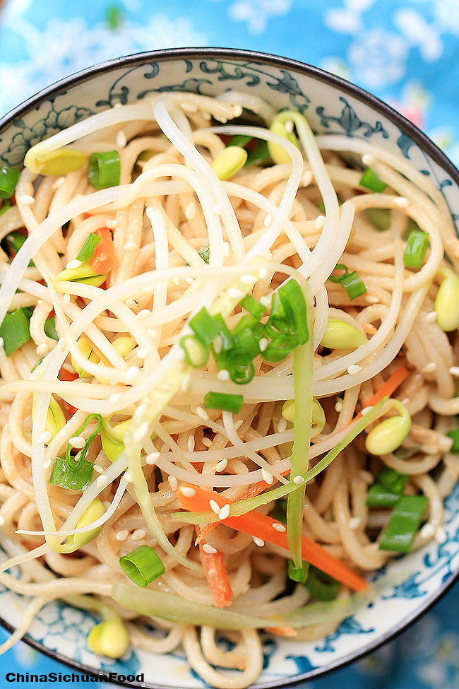 Sesame Cold Noodles China Sichuan Food sesame-cold-noodles-china-sichuan-food