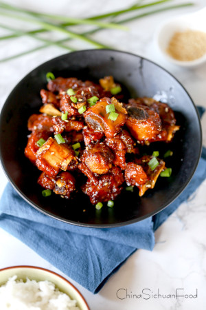 Sweet and Sour Ribs-Tang Cu Pai Gu - China Sichuan Food