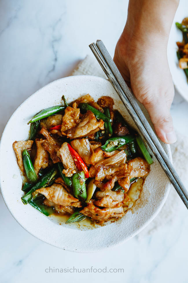 Hunan Pork Stir Fry China Sichuan Food Hunan Pork Stir Fry China Sichuan Food