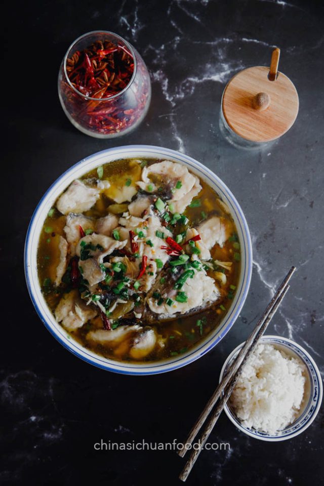 Szechuan Fish – Suan Cai Yu | China Sichuan Food