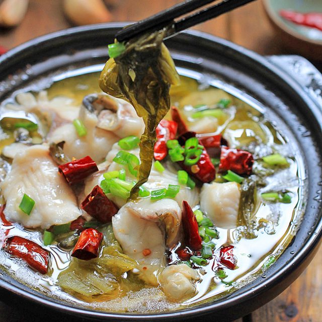 Szechuan Fish – Suan Cai Yu | China Sichuan Food