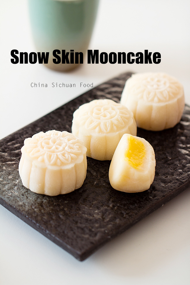 Snow Skin Mooncake Video Recipe With Custard Filling China Sichuan Food