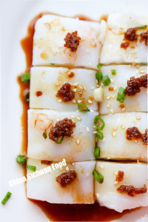 Cheung Fun (Steamed Rice Noodles) – China Sichuan Food