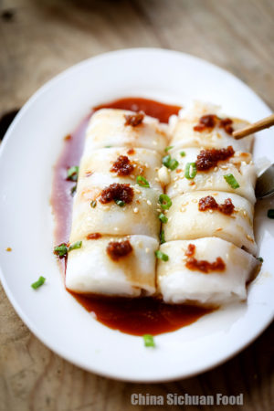 Cheung Fun (Steamed Rice Noodles) – China Sichuan Food