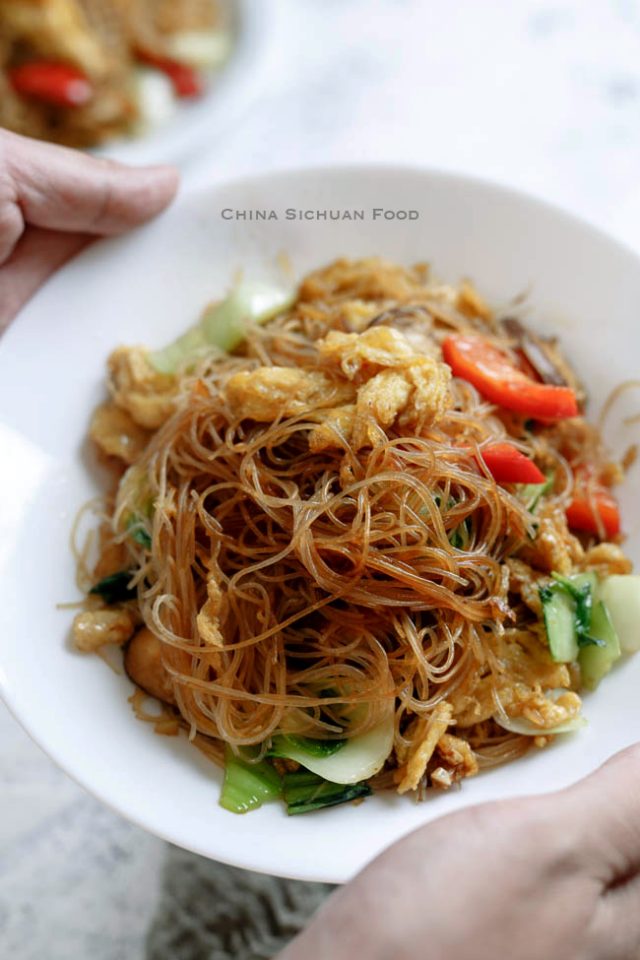 Vegetarian Mei Fun - China Sichuan Food