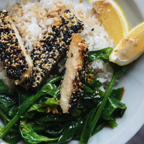 Sesame Crusted Chicken – China Sichuan Food