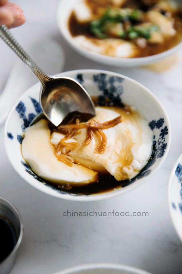 Douhua – Tofu Pudding – China Sichuan Food
