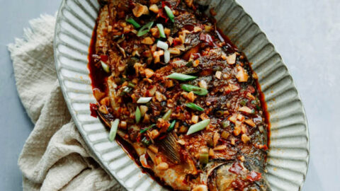 Chinese Braised Fish Chinese Style Cod (Oven Cooked)