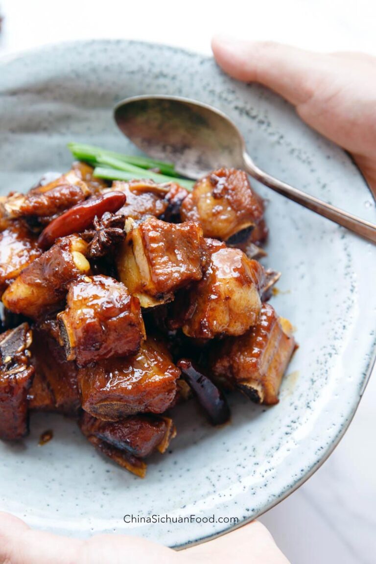 Red Braised Pork Ribs – China Sichuan Food