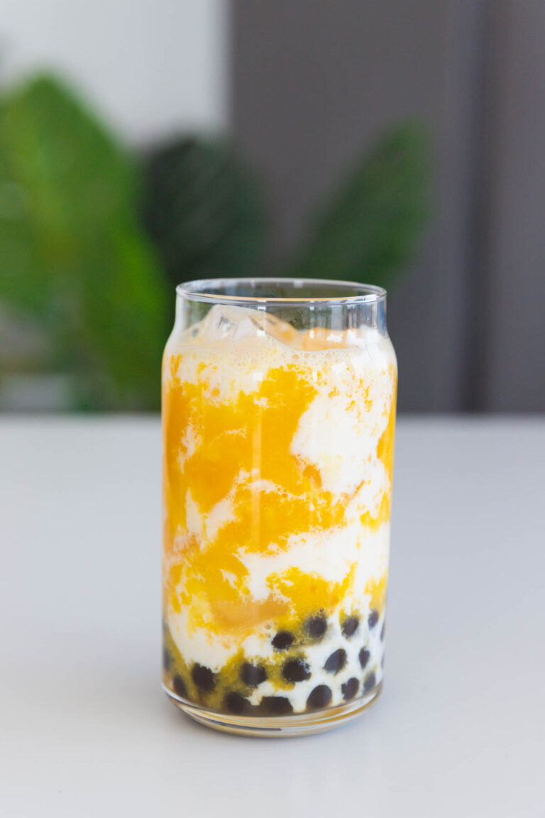 Mango Milk Tea- Mango Boba – China Sichuan Food