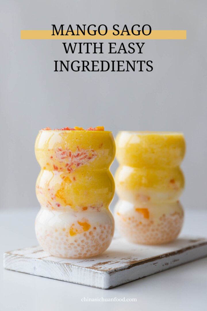 Mango sago – China Sichuan Food